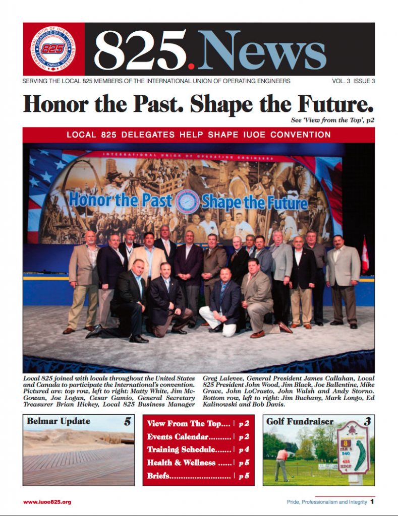 Newsletters – IUOE Local 825