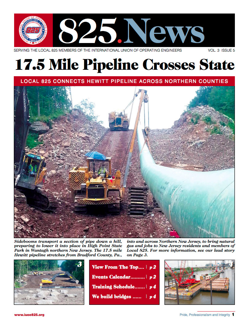 Newsletters – IUOE Local 825