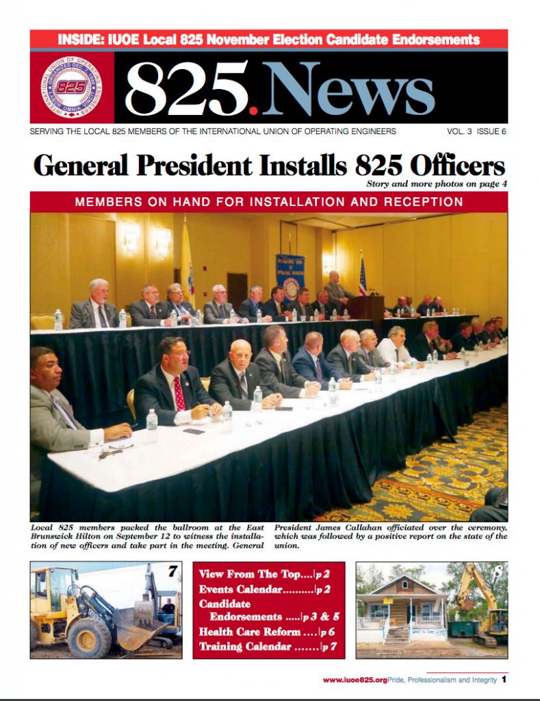 Newsletters – IUOE Local 825