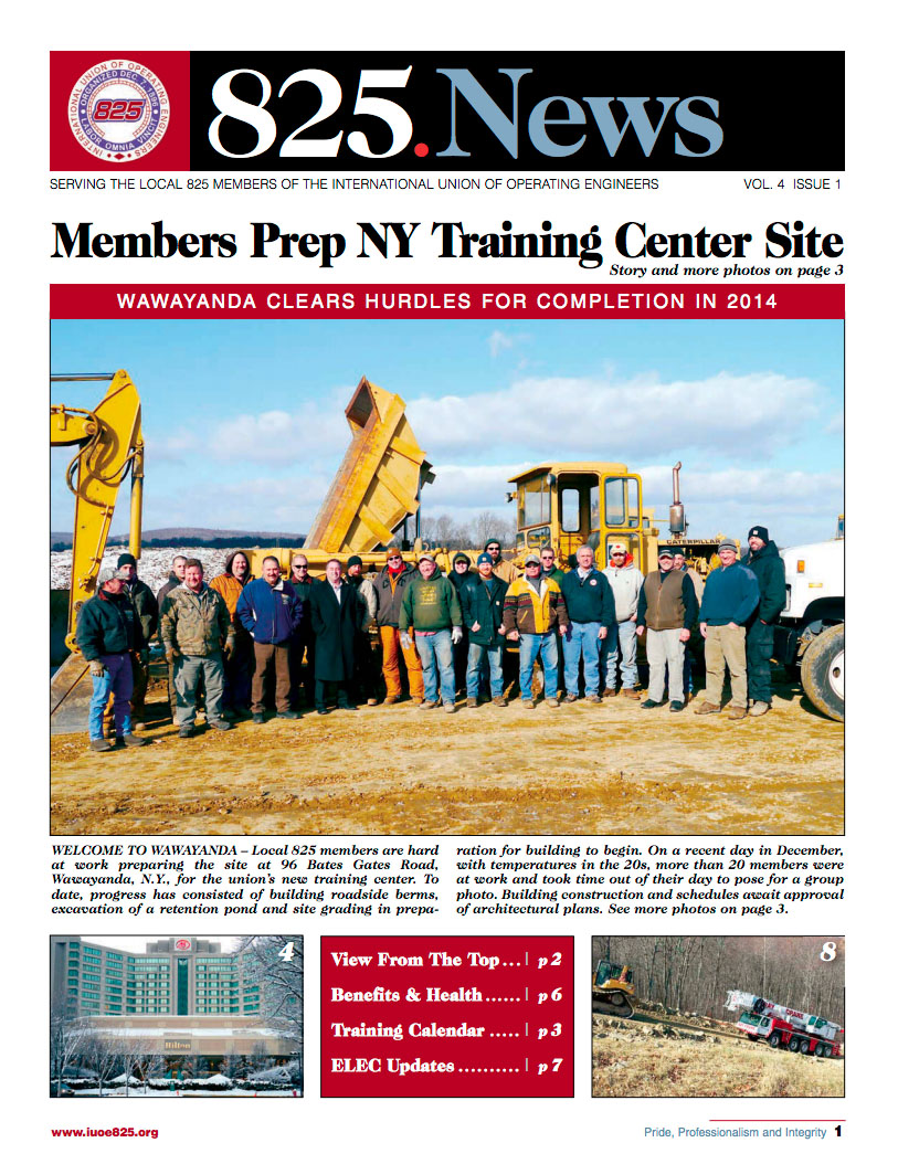Newsletters – IUOE Local 825