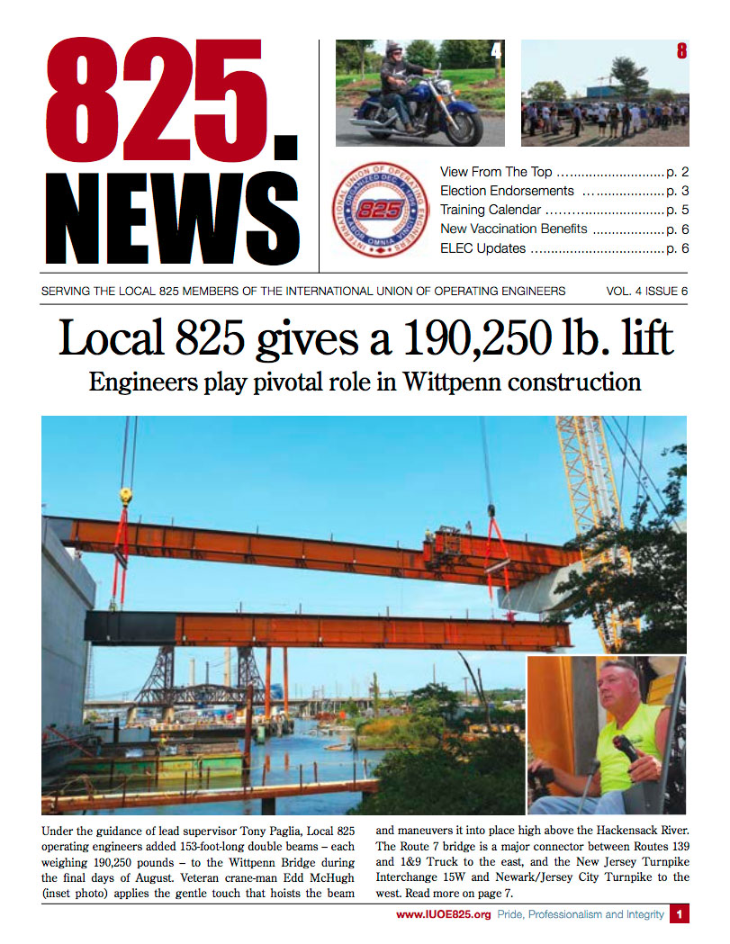 Newsletters – IUOE Local 825