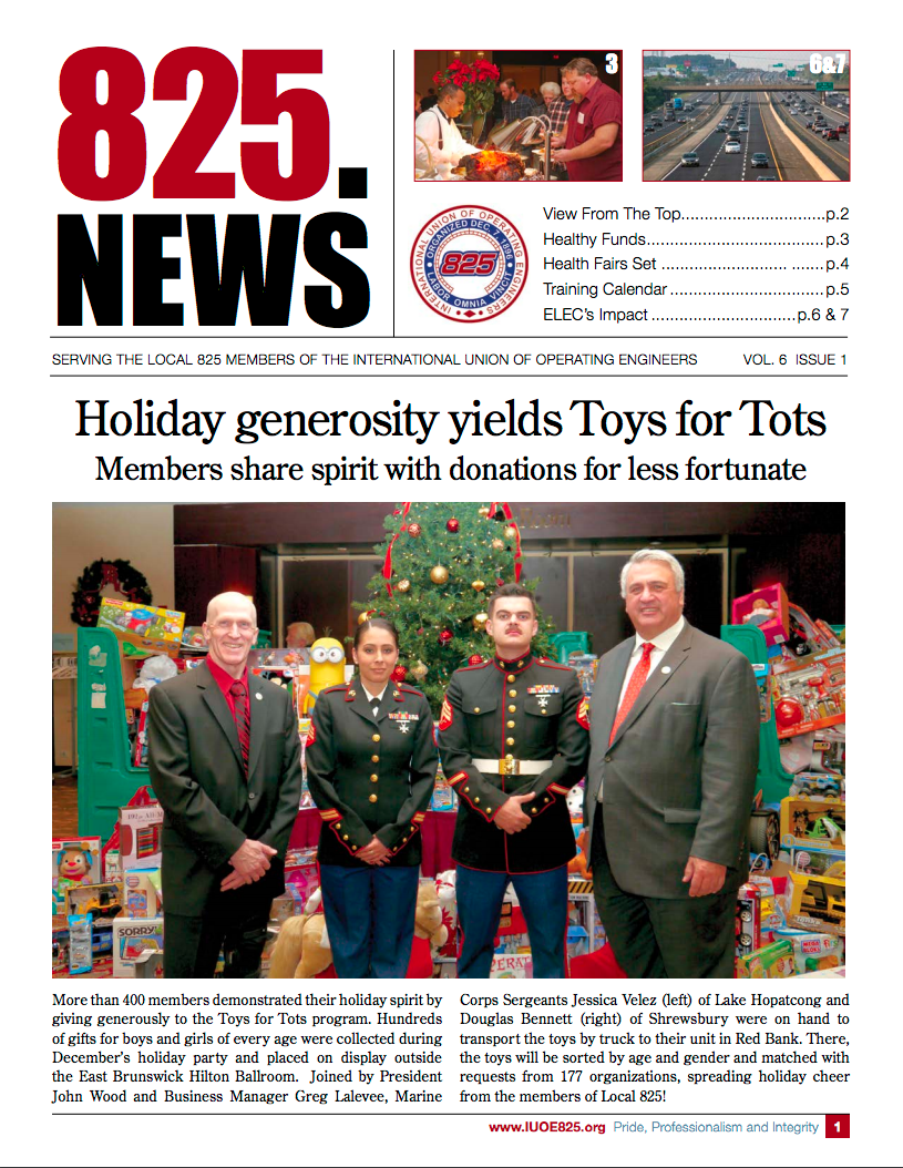 Newsletters – IUOE Local 825